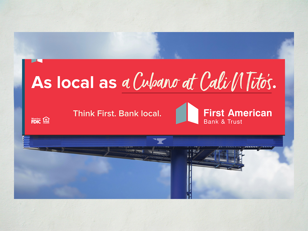 The Adsmith First American Bank & Trust | The Adsmith