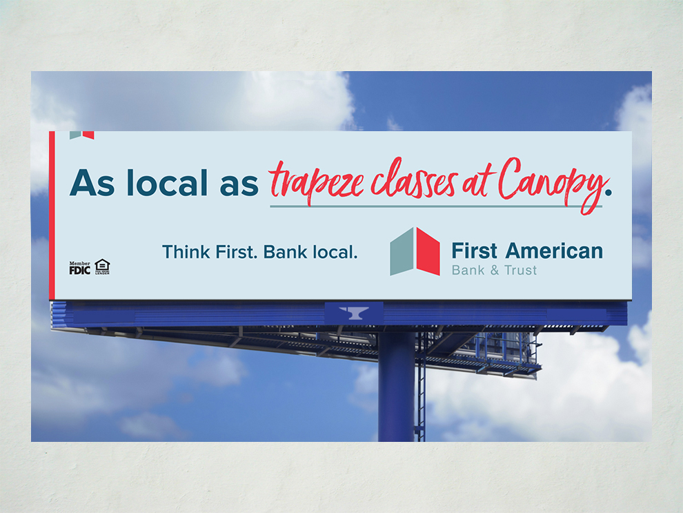 The Adsmith First American Bank & Trust | The Adsmith