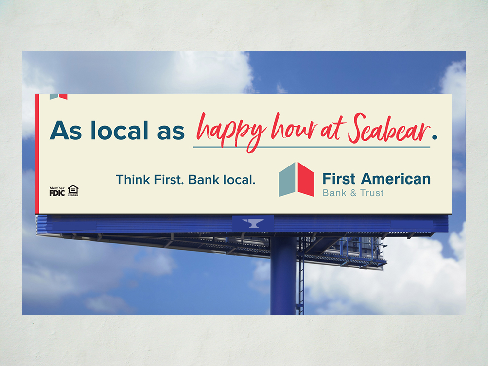 The Adsmith First American Bank & Trust | The Adsmith